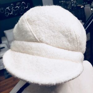 Accessories | August Hat Ivory Boucle Hat | Poshmark